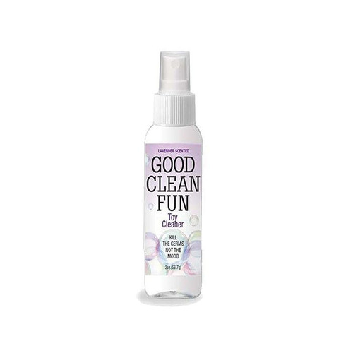 Good Clean Fun Toy Cleaner - 2 oz Lavender | The Romance Room