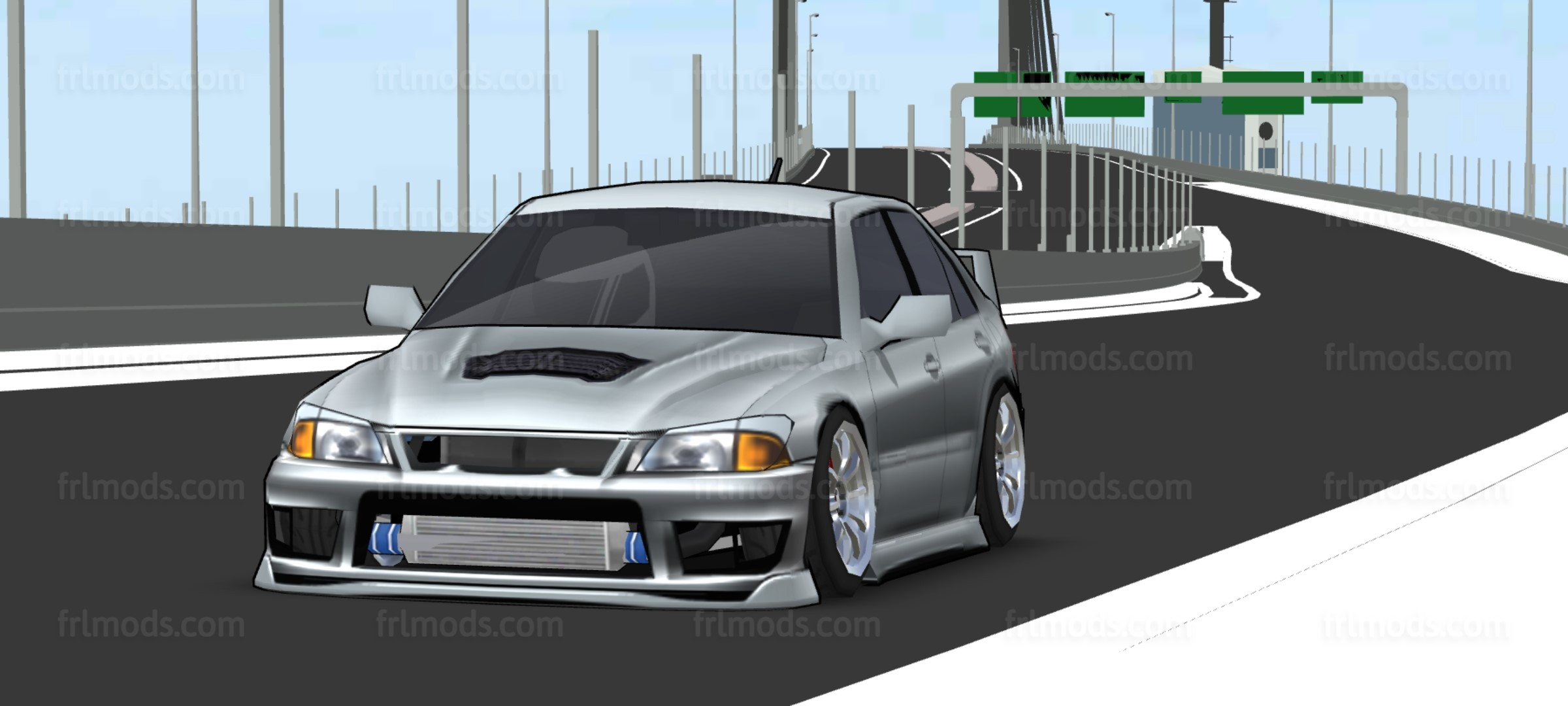 FR Legends Mitsubishi Lancer Evo 4 Livery