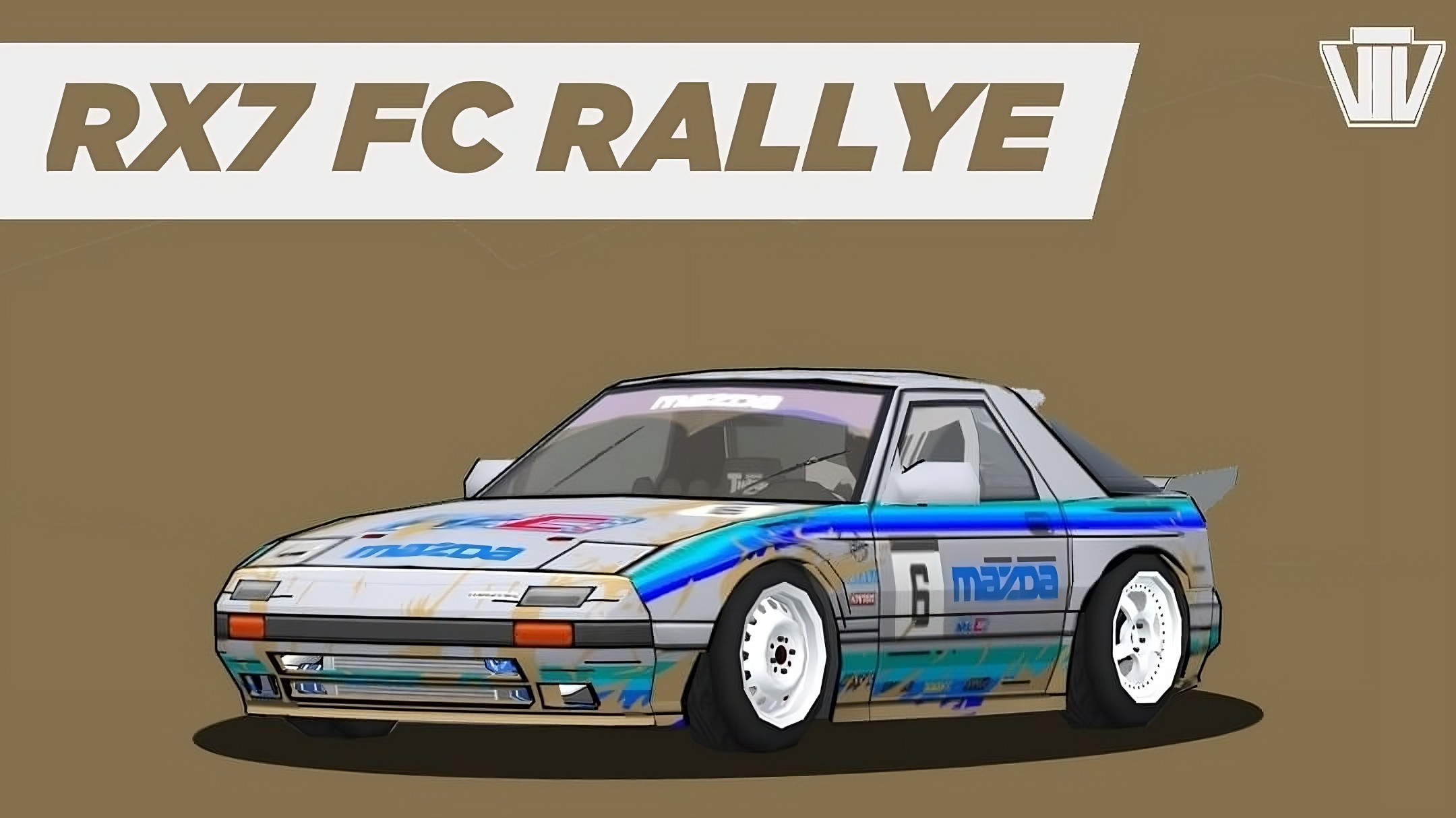 FR Legends RX7 FC RALLYE Livery