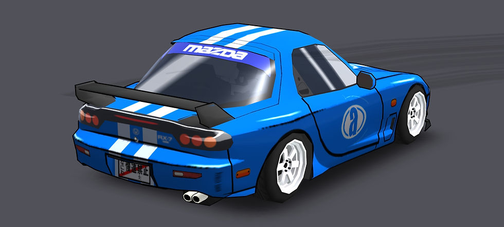 FR Legends RX7 FD3S AUTO MODELLISTA Livery