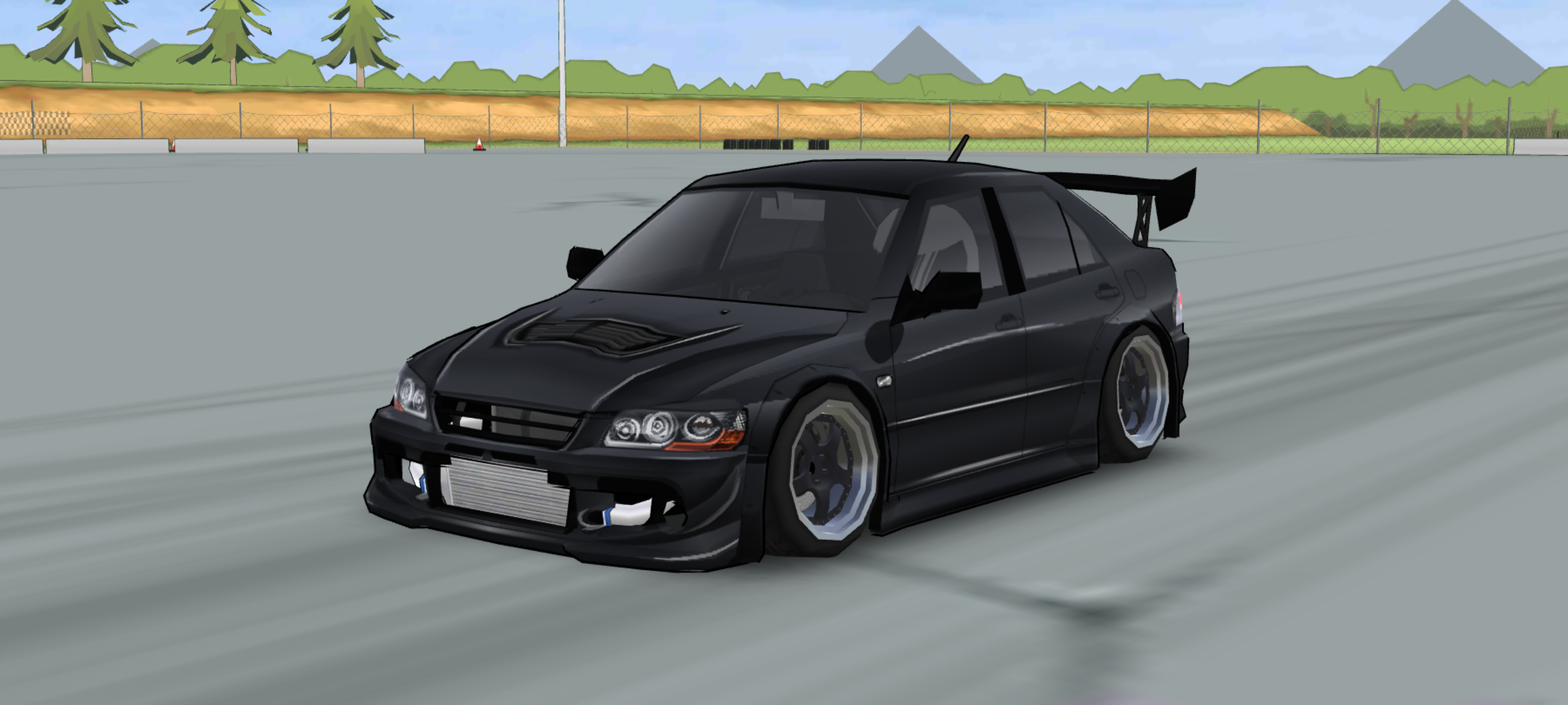 FR Legends Mitsubishi Lancer Evo 9 Livery