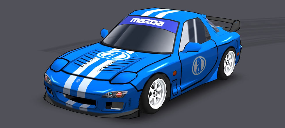FR Legends RX7 FD3S AUTO MODELLISTA Livery