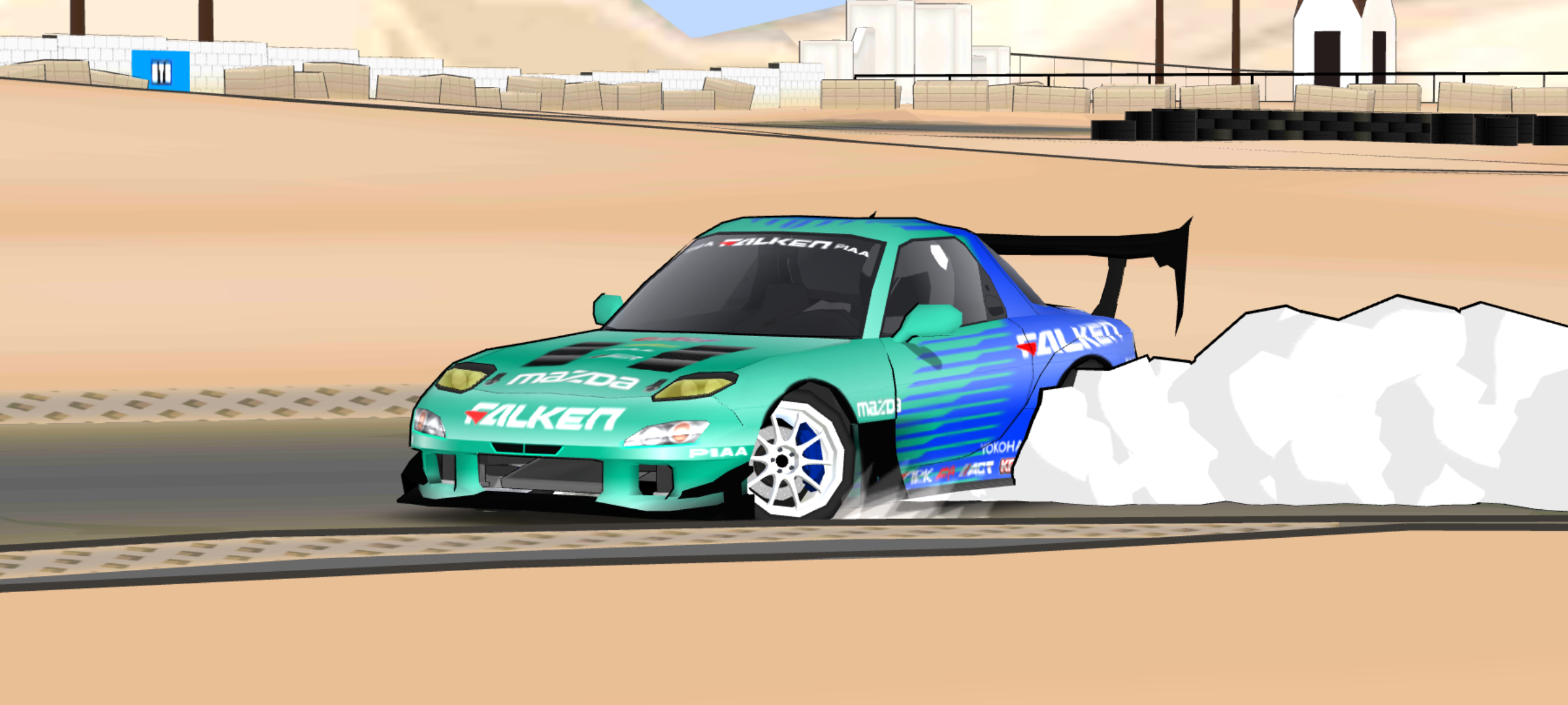 FR Legends RX7 Falken Livery