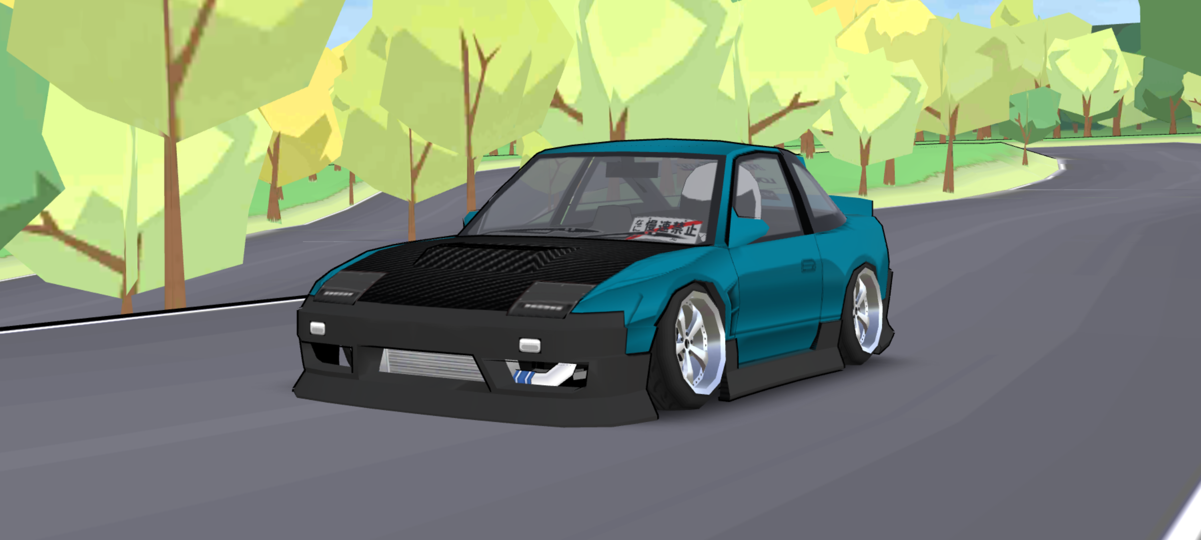 FR Legends 180SX Shading Livery