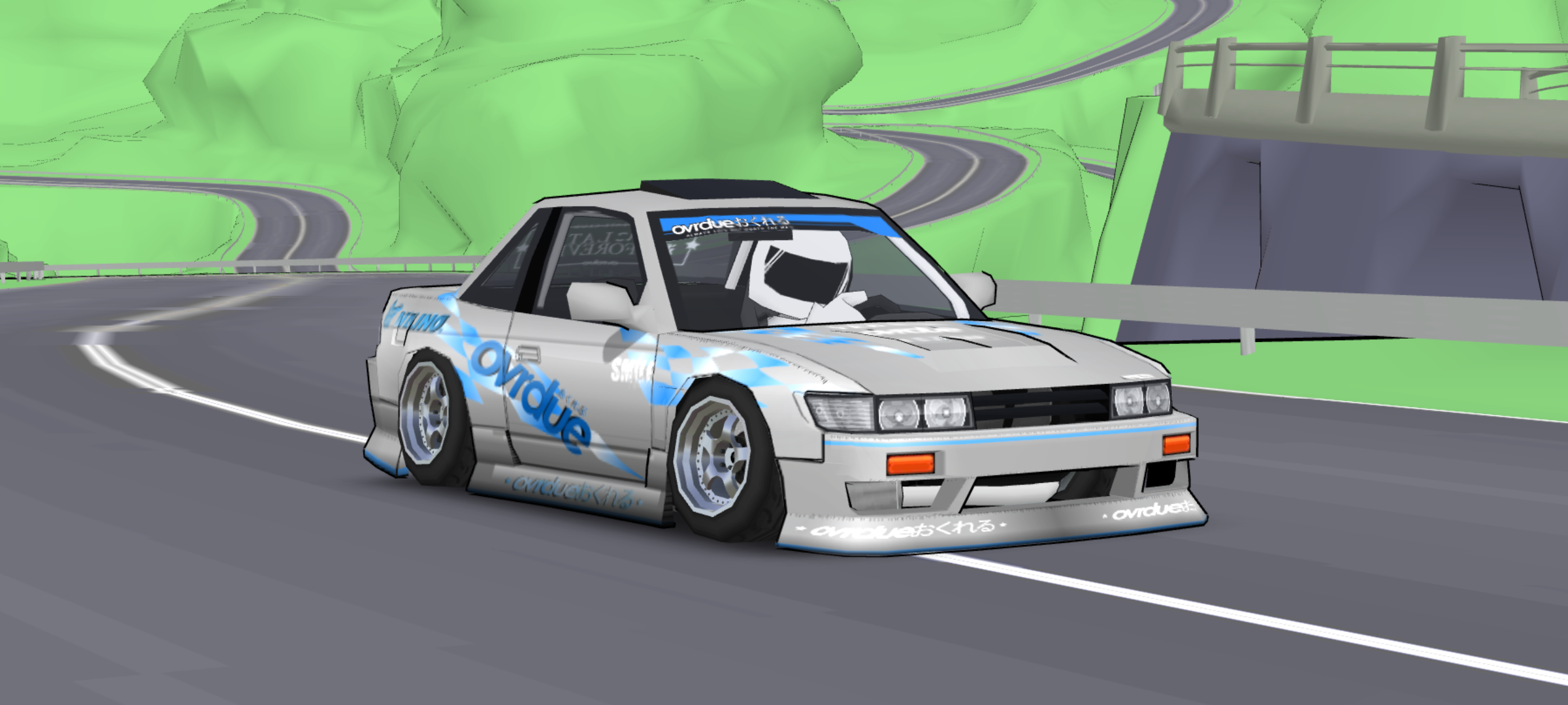 FR Legends S13 OVRDUE attack Livery