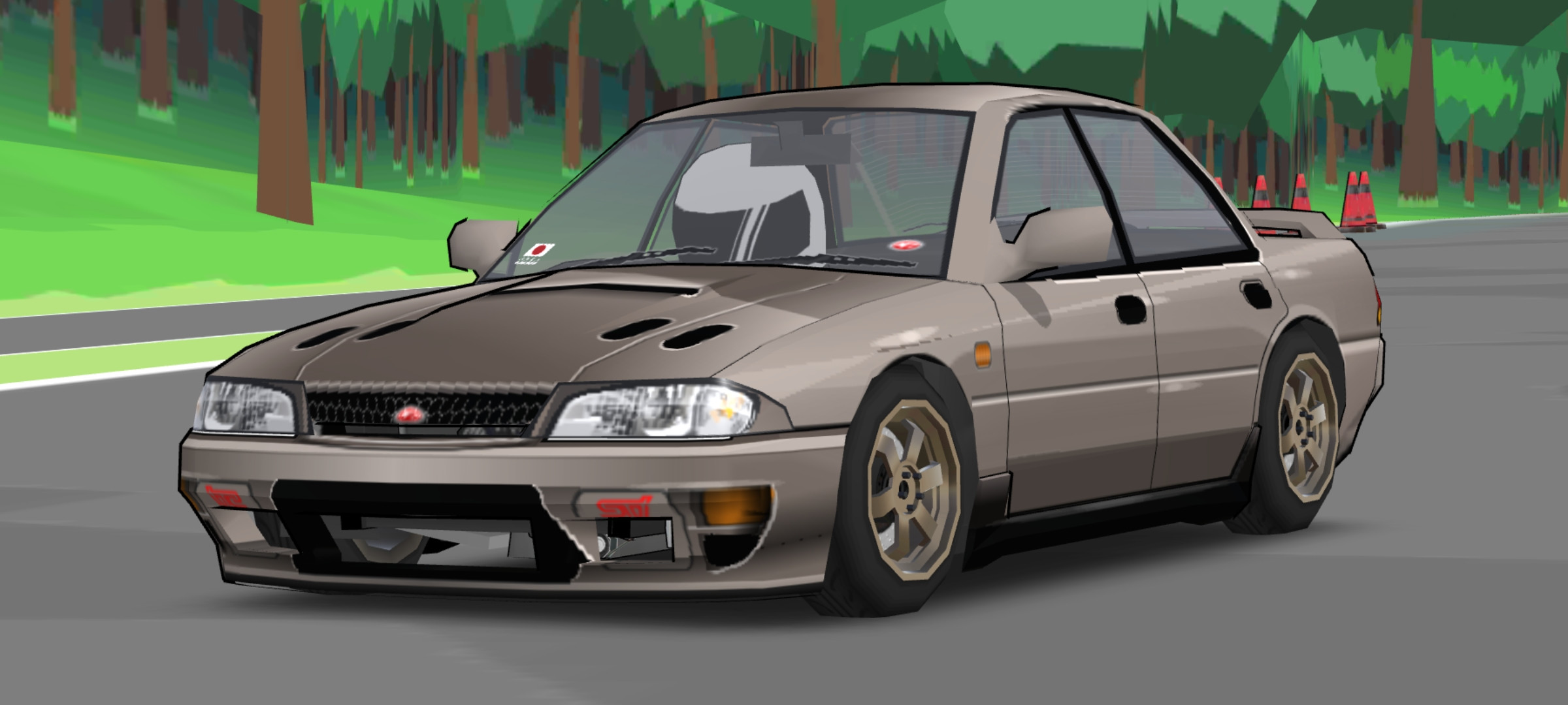 FR Legends Subaru Impreza WRX Sedan 1994 Livery