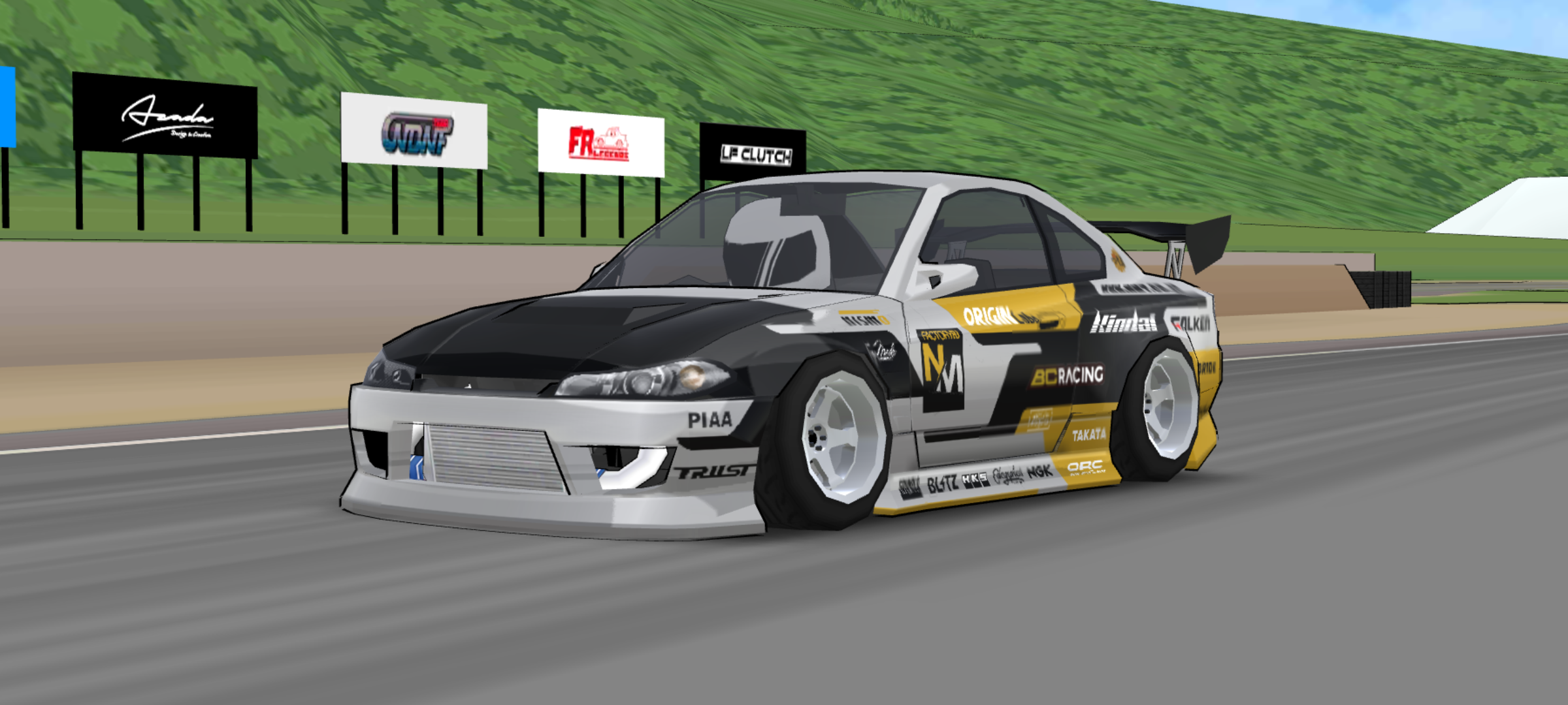 FR Legends Silvia S15 BcRacing Livery
