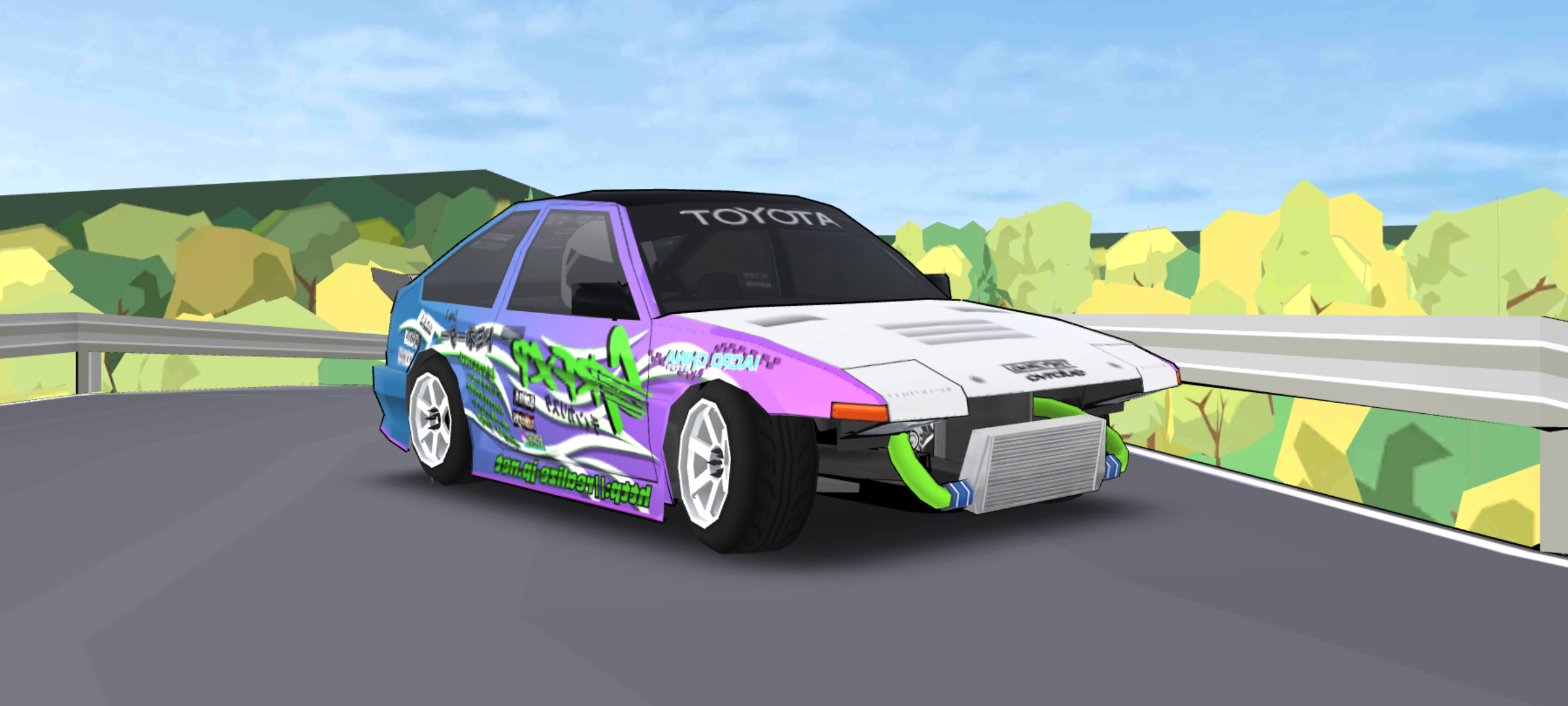 FR Legends Toyota AE86 Drift Livery