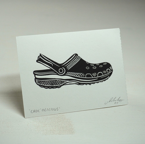Croc’olicious | Jamie Richards Printmaking