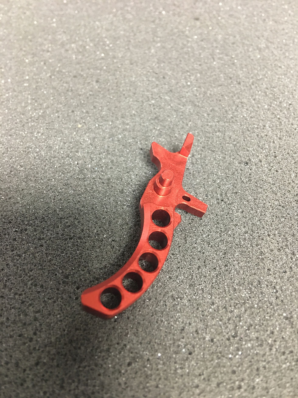 Retro Arms Trigger AR15 G-(Red) | kingdomofairsoft