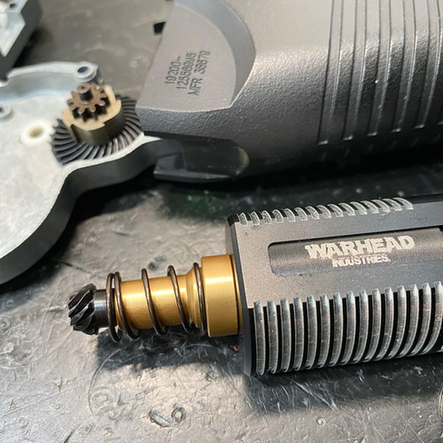 Brushless Motor Pinion Fitting Service | kingdomofairsoft