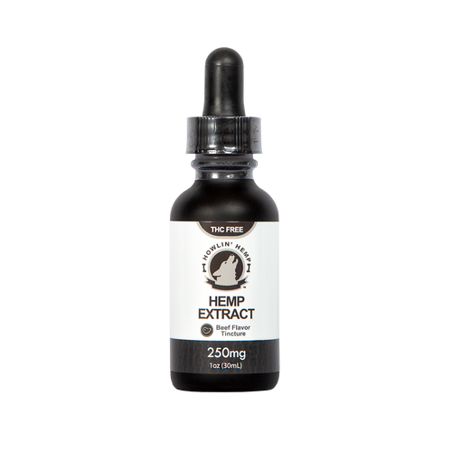 Howling Hemp Hemp Extract Dog Tincture, 250 mg | Hemp Revolution