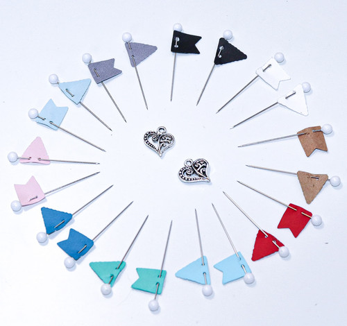 Handmade Flag Pin Sets - Traveler Maps