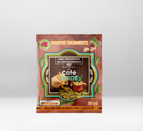 SHAMPOO EXTRACTO DE CAFE VERDE 30 ml | Cosméticos la cayena