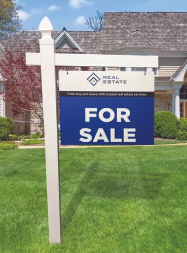 Real Estate Sign with Post | Sunraise Printing