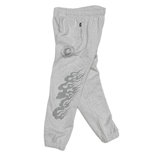 CAMILLO FIRE SWEAT PANTS (GREY) | CAMILLO