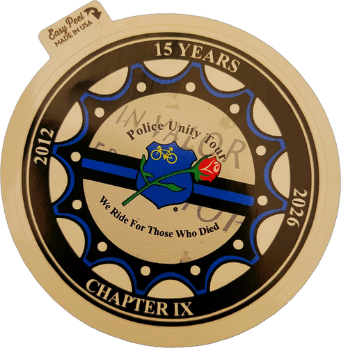 PUT IX Sticker | Police Unity Tour Chapter IX