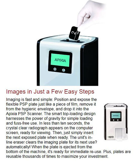 Apixia Details | ez2000dental