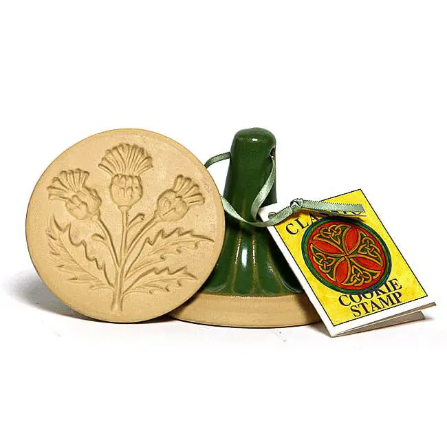 BB-1000STC01 Thistle Shortbread Cookie Stamp by Brown Bag Designs ...