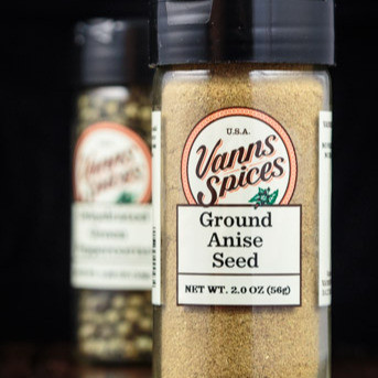 Anise Seed, Ground by Vanns Spices 2.0 oz 00043 | springerlecookiemold