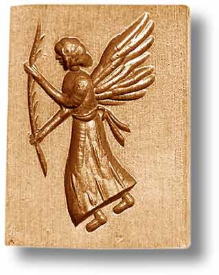 AP 1100 Angel with Palm springerle cookie mold by Anis-Paradies ...
