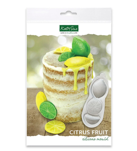 CE0118 Citrus Fruit Lemon Lime silicone mold by Katy Sue Designs ...
