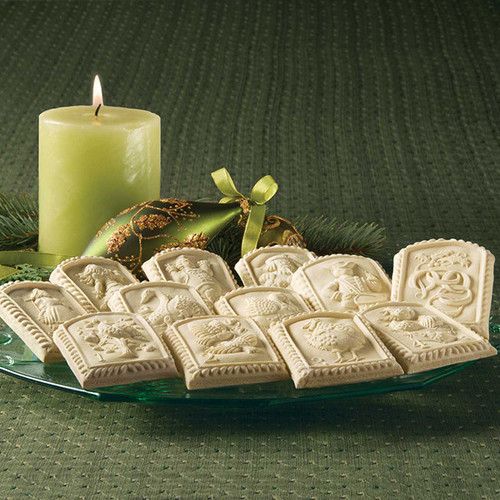 M11201 - M11212 Twelve Days of Christmas springerle molds SET OF 12 ...