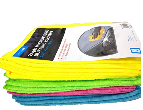 Microfiber Cloths - 24 per pack | Fleet Luxury
