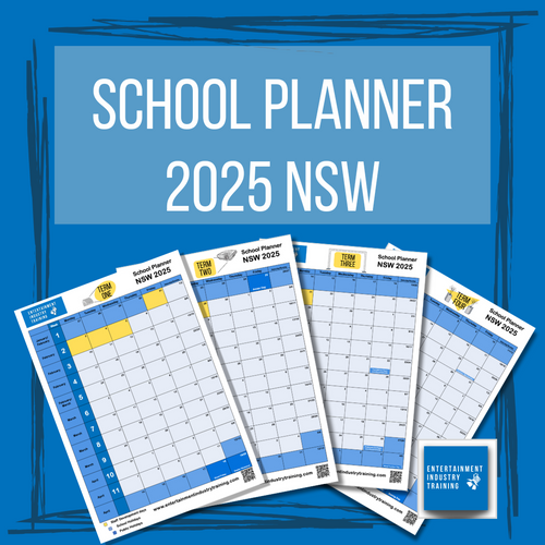 2025 School Term Planner (NSW) | Ent Ind Training