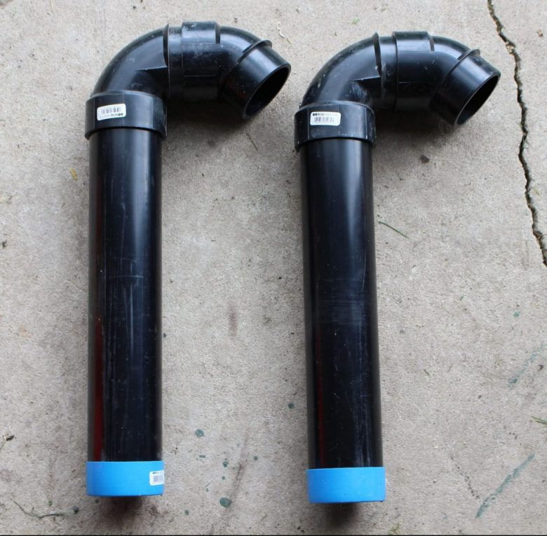 PVC Pipe Chicken Feeders DIY