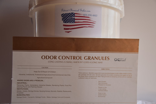 50 LB CHERRY GRANULAR ODOR CONTROL ELIMINATOR | patriot-chemicals