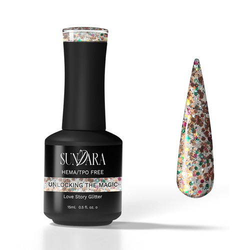 Unlocking the Magic - Glitter Gel Polish | Sundara Nails