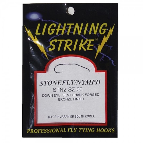 LIGHTNING STRIKE STONEFLY NYMPH HOOCK | MOSCA Y RIO