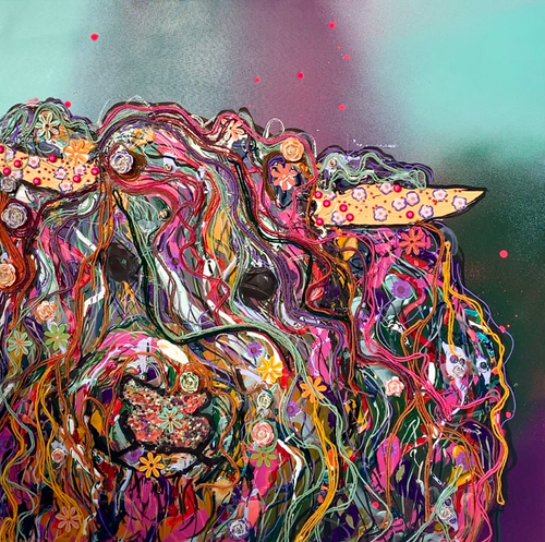 Highland Cow No.2 | The Autistic Artist