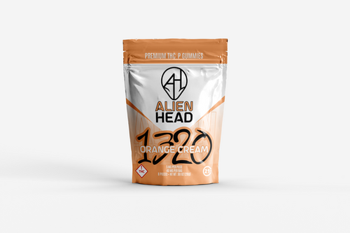 Alien Head 5mg THCP Gummies -Orange Cream | Southern Hemp