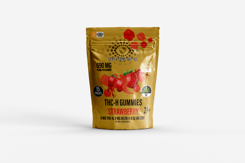 Red Eyes THC-H Gummies 15ct (Very Strong) - Strawberry | Southern Hemp