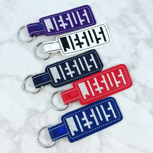 Jesus Puzzle Key Fobs - Key Chains | mainelyapplique