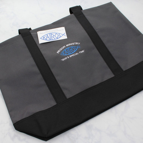 Licensed Kairos Inside, Kairos Outside, Kairos Torch Logo Tote Bag ...