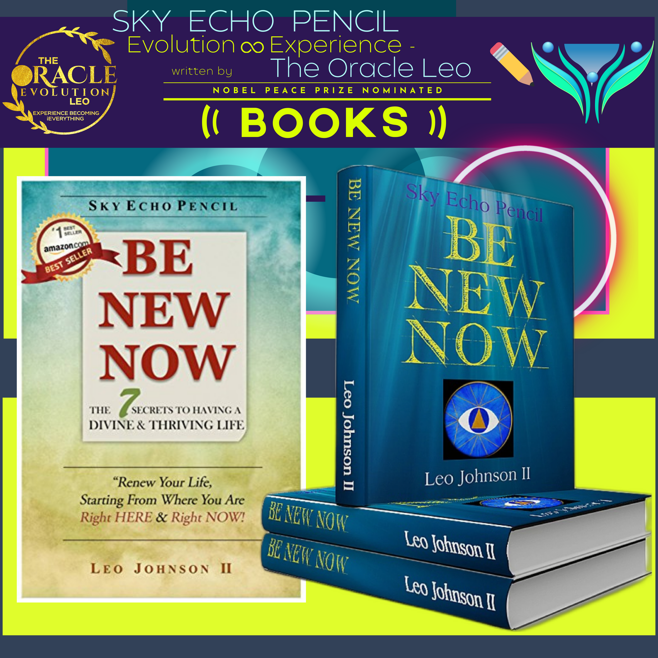 Quantum Evolution Circle | Sky Echo Pencil LLC