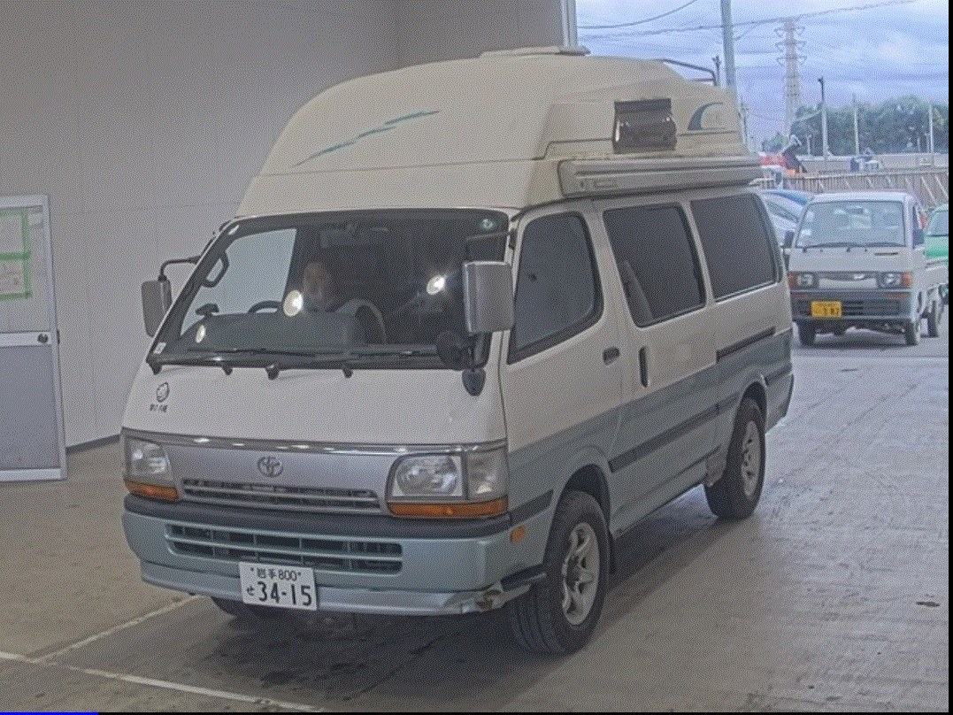 1997 Toyota Hiace Camper Van 4WD - High Top Diesel - Sleeps 4 | MWarehouse