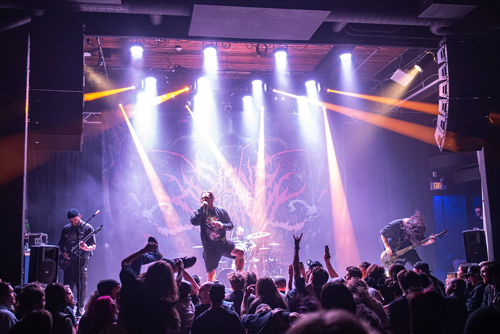 Photo Gallery: Signs of the Swarm, Satanic Tea Co, Misyrion, and Forms ...