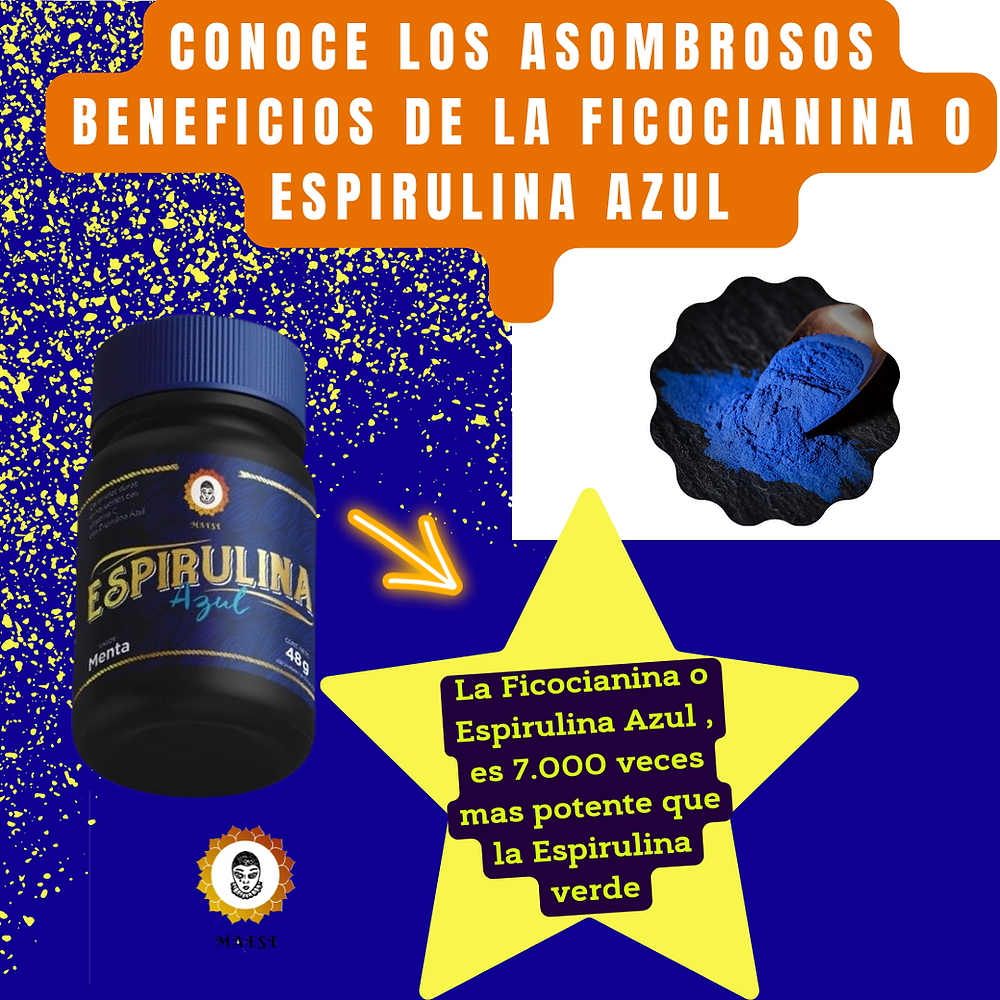 QUÉ ES LA ESPIRULINA AZUL Y SUS ASOMBROSOS BENEFICIOS PARA LA SALUD.