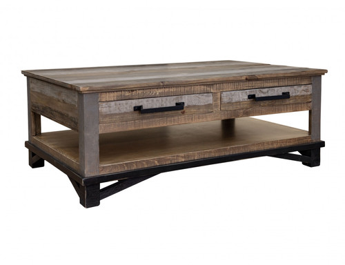 Loft Brown Cocktail Table | Sofa-City
