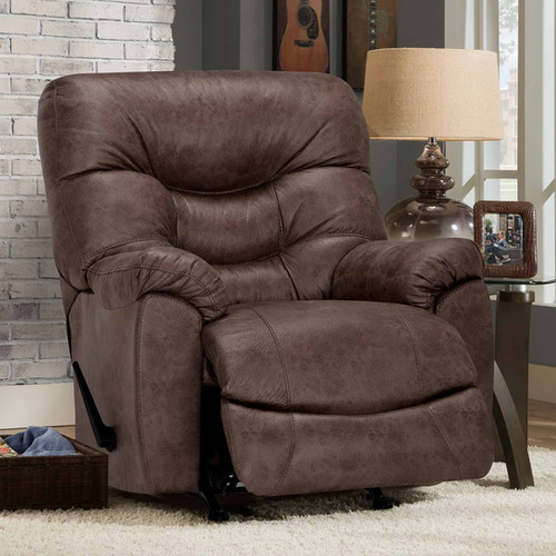 Trilogy Marshall Chocolate Rocker Recliner | Sofa-City