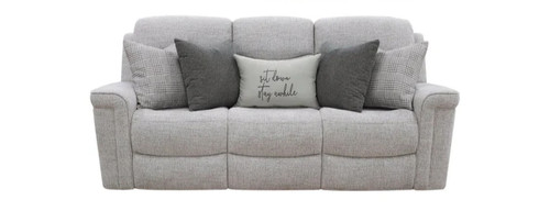 Fluff Daddy Alabaster Reclining Sofa | Sofa-City
