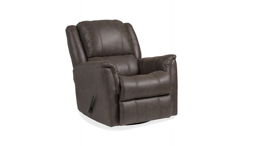 Venus Walnut Swivel Glider Recliner | Sofa-City