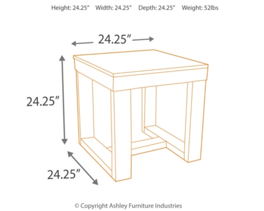 Watson Square End Table | Sofa-City