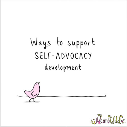 Ways to Support Self-Advocacy Development (7-page infographic) | NeuroWild