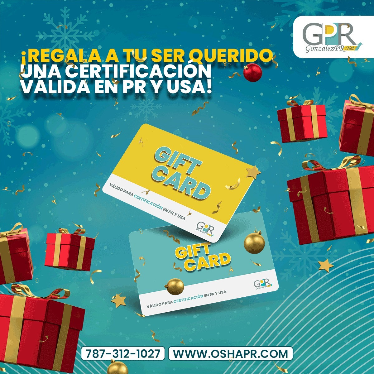 Gift Card | Certificaciones GPR