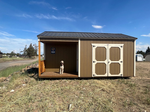 10x20 Utility Side Porch PACKAGE | Central Oregon Sheds